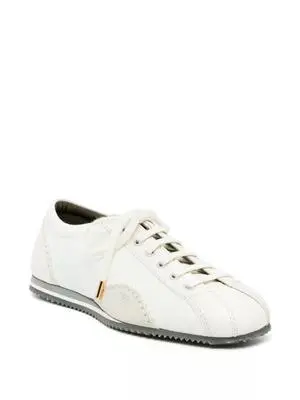 WALES BONNER Paris Lace-up Sneakers - Neutrals