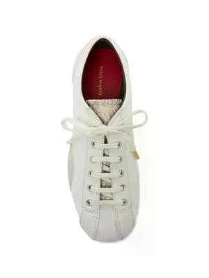 WALES BONNER Paris Lace-up Sneakers - Neutrals