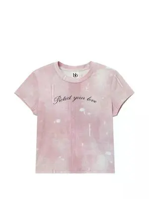 B+AB Graphic-print T-shirt - Pink