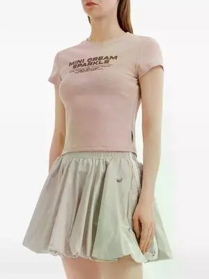 MINI CREAM Logo Print T-shirt