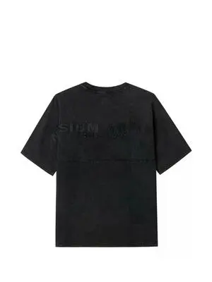 MUSIUM DIV. Patchwork-pocket T-shirt - Black