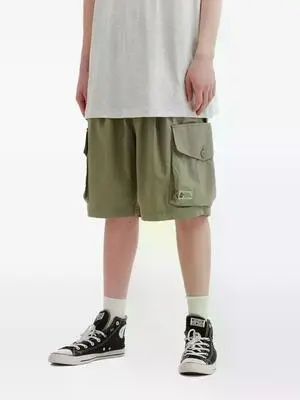 FINGERCROXX Elasticated Waist Cargo Shorts