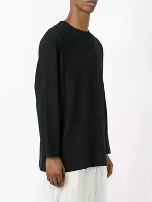 Yohji Yamamoto Logo Print Sweatshirt