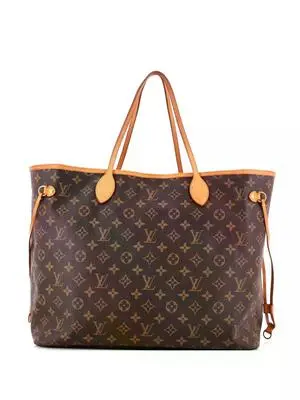 LOUIS VUITTON Neverfull Gm Tote Bag - Brown