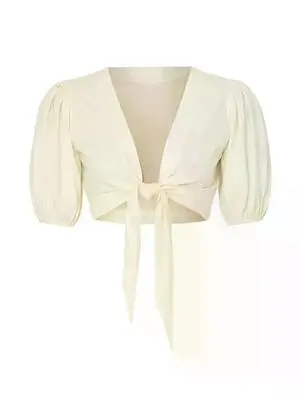 Lisa Marie Fernandez The Pouf Tie-fastening Blouse