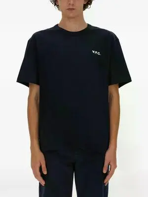 A.p.c. Chest Logo T-shirt - Blue