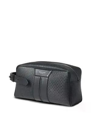 SERAPIAN Zip-up Wash Bag - Black
