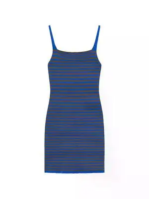 Gimaguas Camu Striped Mini Dress Blue