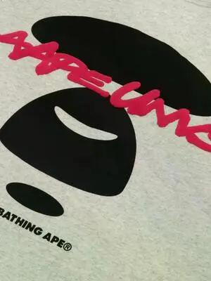 AAPE BY *A BATHING APE Graphic T-shirt - Grey