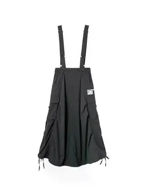MUSIUM DIV. Multi-pocket Midi Dress - Grey