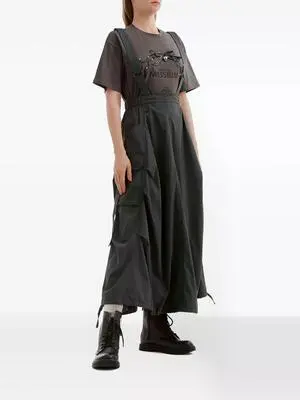 MUSIUM DIV. Multi-pocket Midi Dress