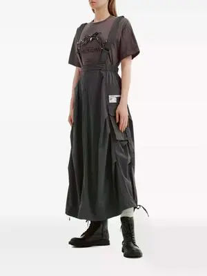 MUSIUM DIV. Multi-pocket Midi Dress