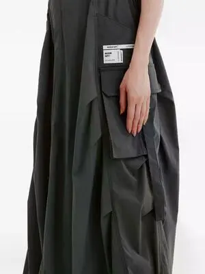MUSIUM DIV. Multi-pocket Midi Dress
