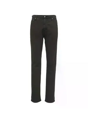Ag AG Jeans Belt-Loop Buttoned Trousers Grey