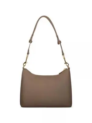 Moschino Logo Lettering Shoulder Bag - Brown