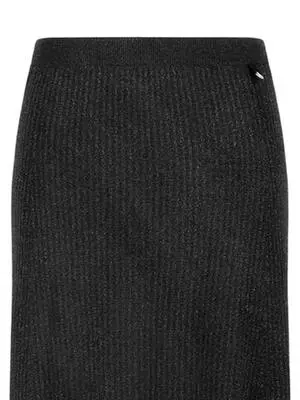 Herno Ribbed Midi Skirt