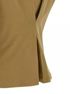 NUDE Embellishment Crew Neck T-shirt - Brown