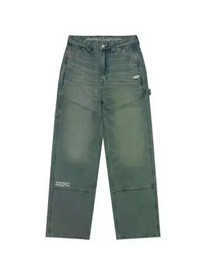 AAPE BY *A BATHING APE Patched Trousers - Blue