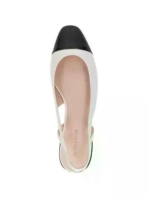 PETER KAISER Two-tone Slingback Leather Pumps
