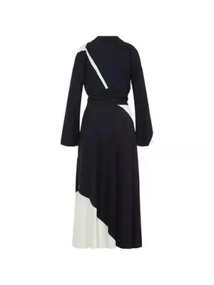 Alberta Ferretti Tie Detailed Day Dresses