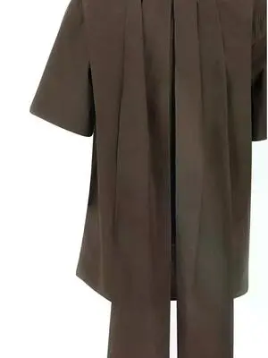 THE GARMENT Mandarin Collar Shirt With Draping