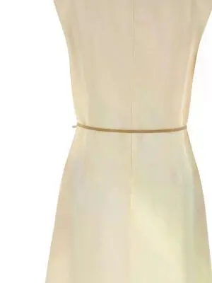 Fabiana Filippi V-neck Belted Midi Dress