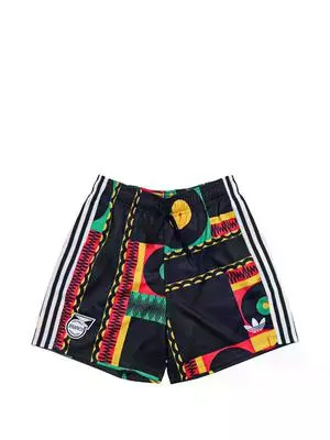 Adidas Jamaica Ff X Bob Marley Sound Heritage Shorts - Black