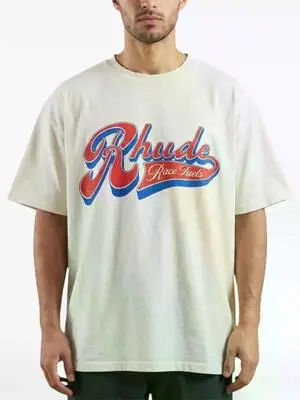 Rhude Logo-print Cotton T-shirt