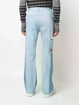 NAHMIAS Straight-leg Panelled Jeans