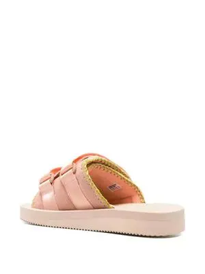FORTE_FORTE Strappy Open Toe Sandals - Pink