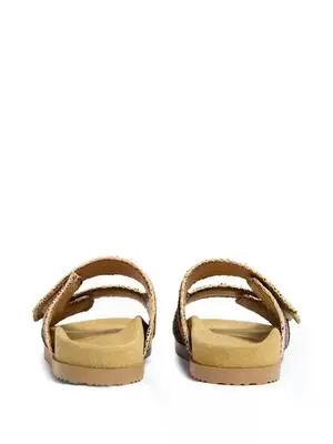 Dsquared2 Flat Raffia Slides