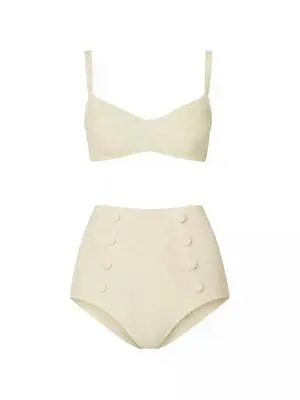 Lisa Marie Fernandez The Balconette Bikini - Neutrals