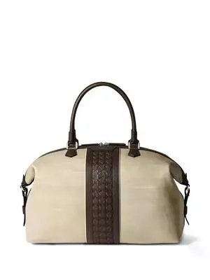 SERAPIAN Double-handle Holdall - Neutrals