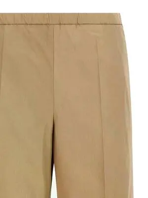 Moncler Poplin Trousers - Neutrals