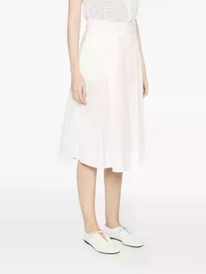 Herno Pleated Midi Skirt