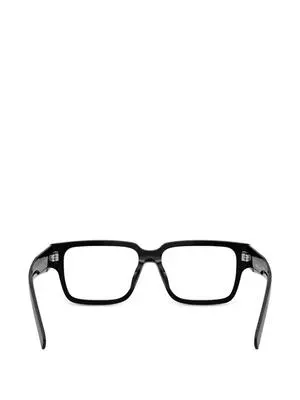 Prada Square Frame Glasses - Black