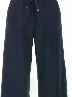 Herno Elasticated Wide-leg Trousers