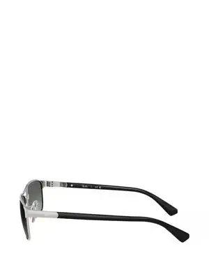 Ray-ban Rectangle Frame Sunglasses - Silver