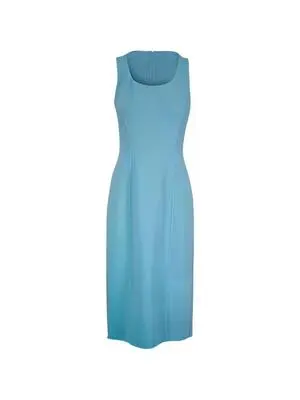 Michael Kors Panel Sleeveless Dress - Blue
