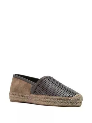 Brunello Cucinelli Perforated Espadrilles