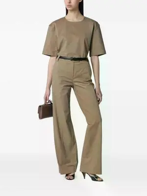 THELATEST Wide-leg Tailored Trousers - Neutrals