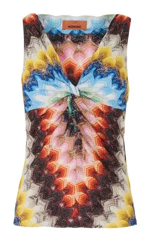 Missoni Twisted Knit Tank - Multi