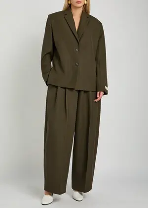 Jacquemus La Veste Carree Wool Blazer