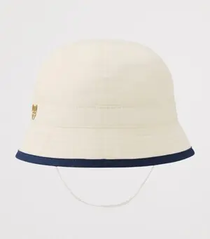 MIKI HOUSE Embroidered Logo Bucket Hat