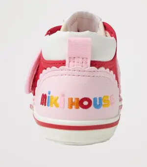 MIKI HOUSE Toddler Embroidered Character Sneakers