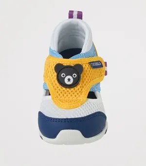 MIKI HOUSE Double_b Teddy Bear Detail Sneakers