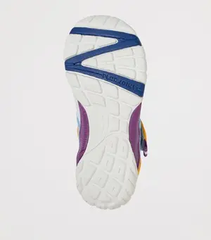 MIKI HOUSE Mesh Double-b Sneakers - Navy