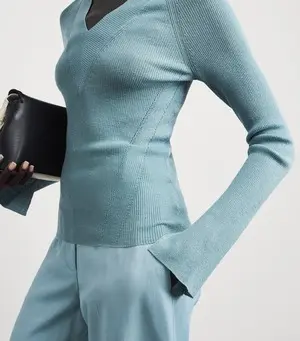 JOSEPH Rib-knit Harti Sweater