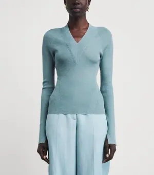 JOSEPH Rib-knit Harti Sweater