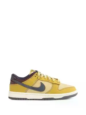 Nike Dunk Low Lace-up Sneakers - Yellow